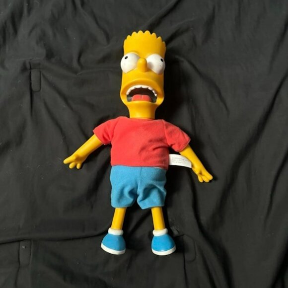 Toys | Playmates The Simpson 15 Bart Simpsons Talking Plush | Poshmark